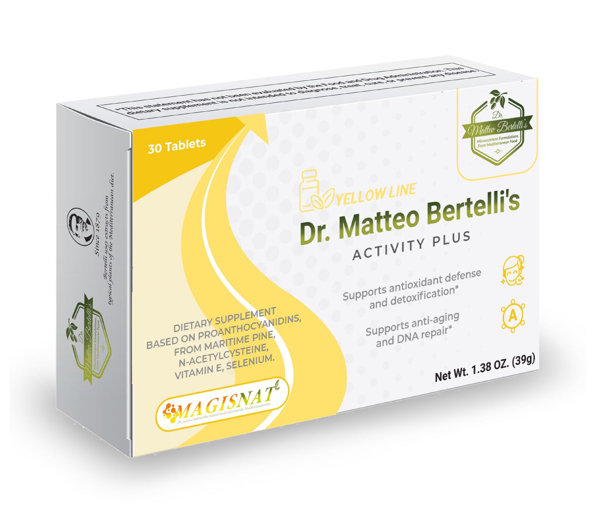 Dr. Matteo Bertelli's™ Activity Plus | MAGISNAT OMICS LLC